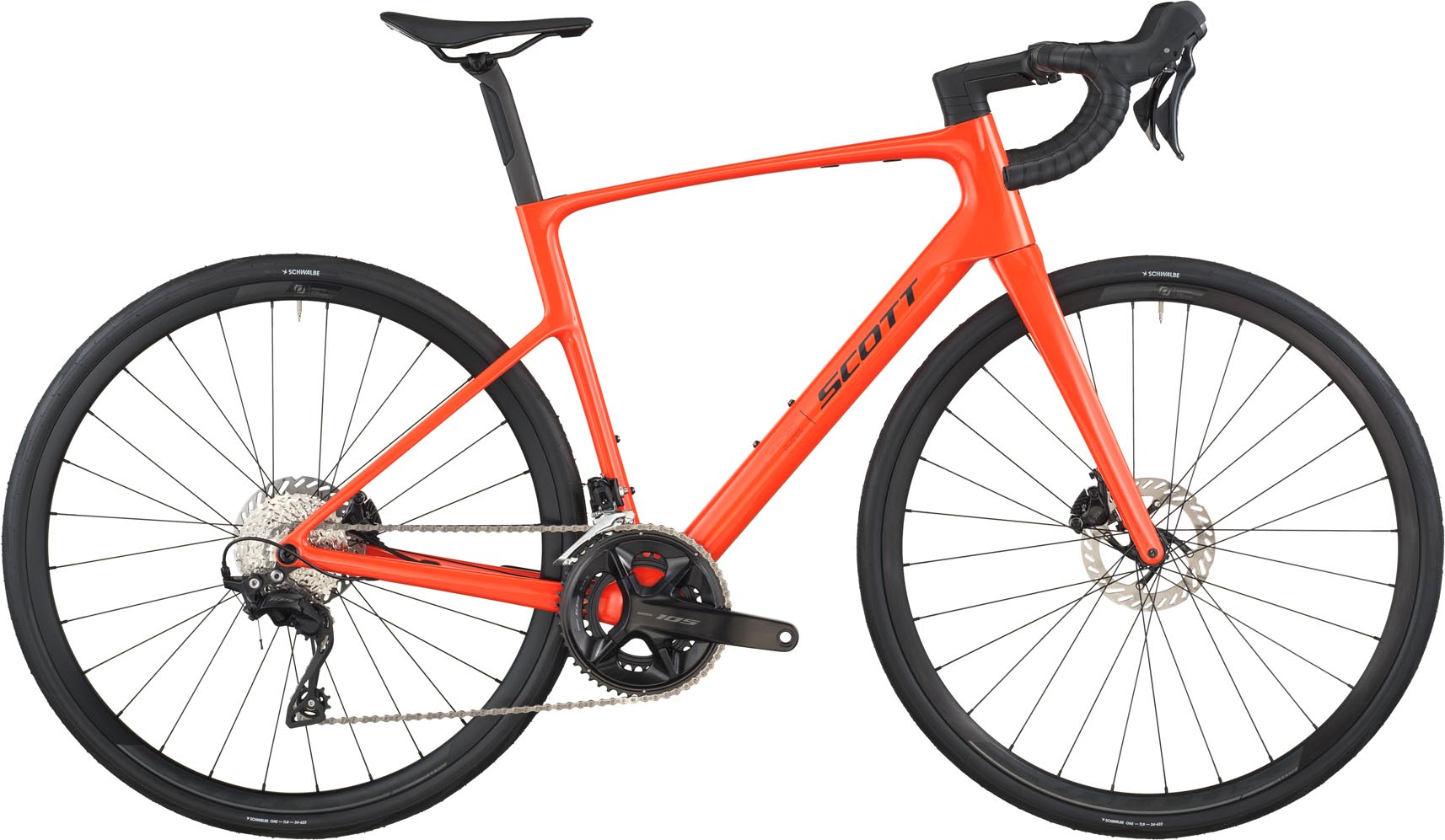 Scott Addict 50 flame orange 2026 - Road Bike Carbon | S | 4253583761006