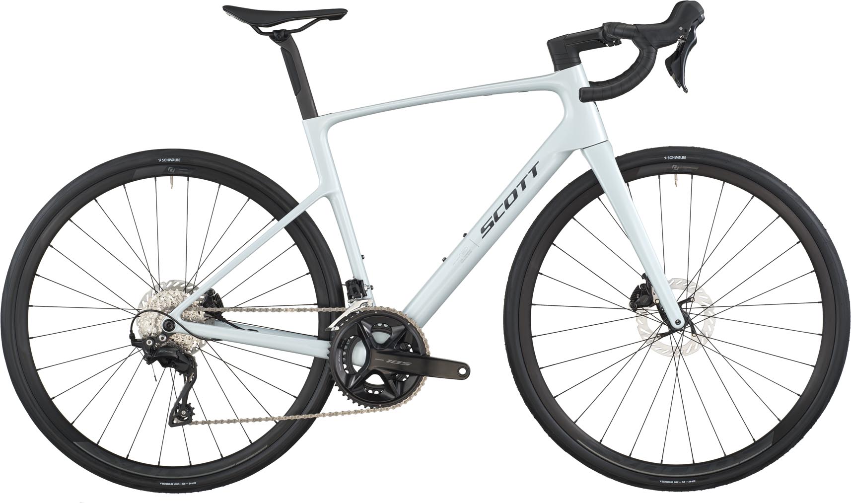 Scott Addict 50 cumulus white 2026 - Road Bike Carbon | XXS | 4253588087002