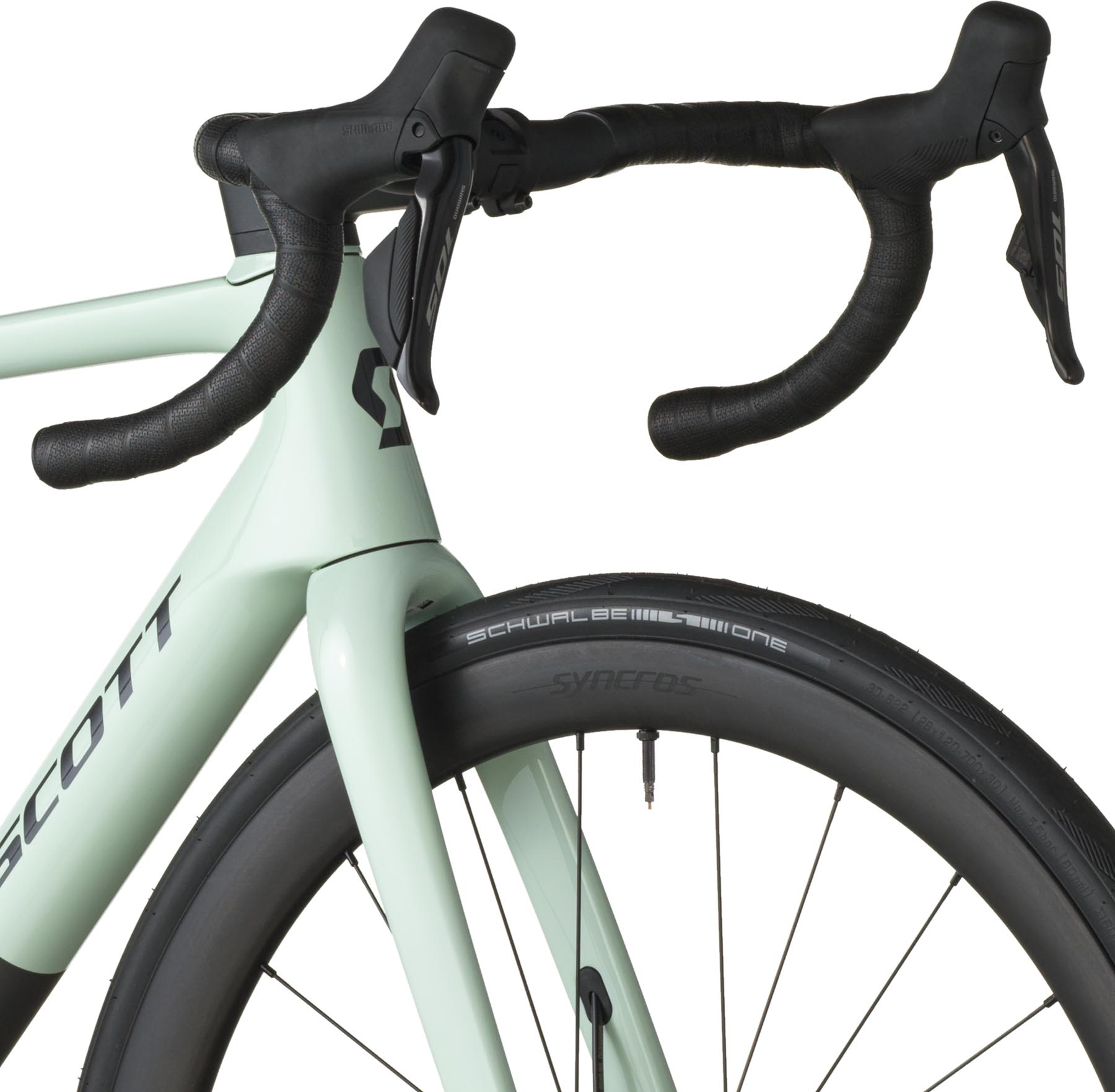 Scott Addict RC 30 frozen green / carbon black 2026 - Road Bike Carbon | XXS | 4256868327002