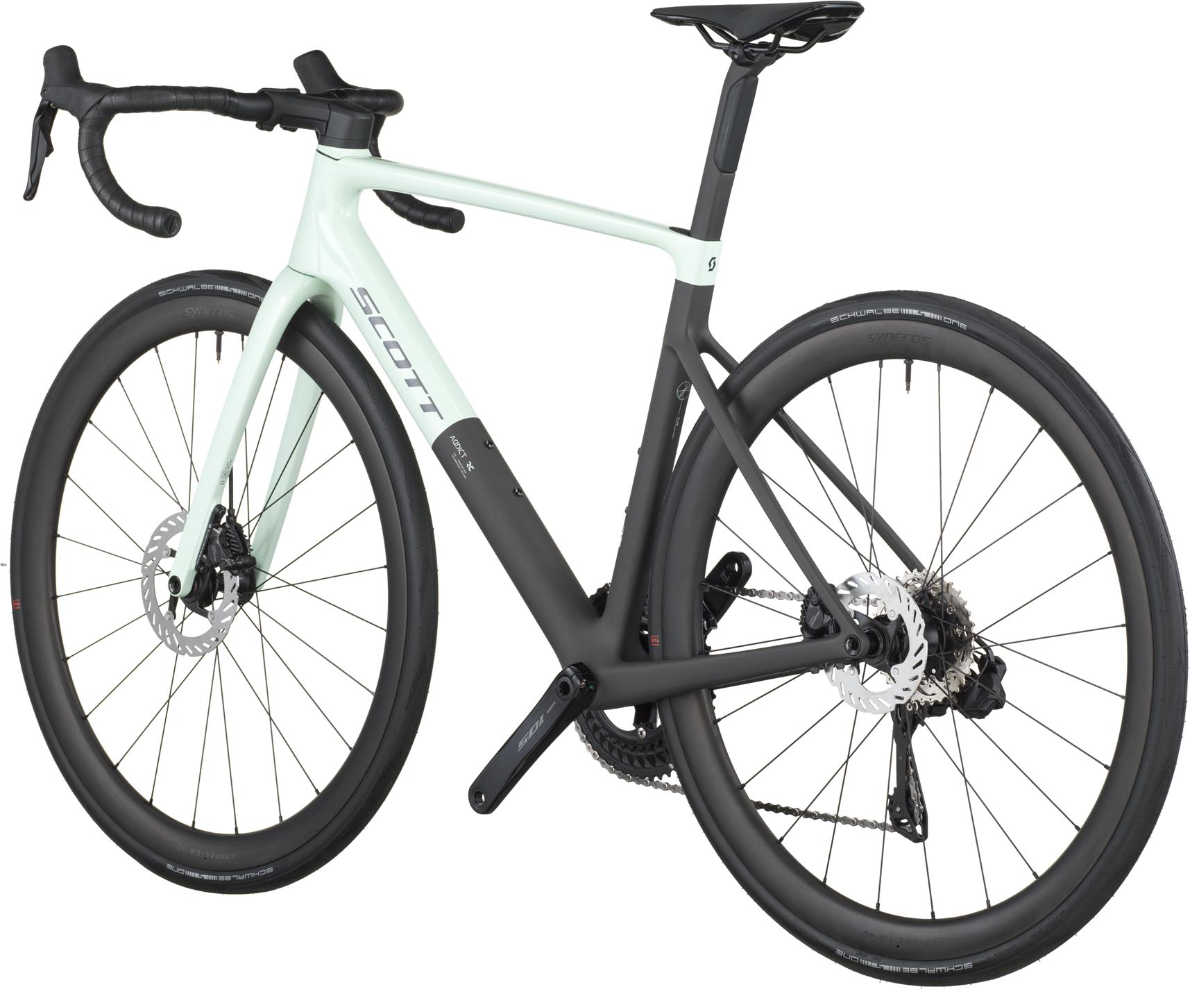 Scott Addict RC 30 frozen green / carbon black 2026 - Road Bike Carbon | XXS | 4256868327002