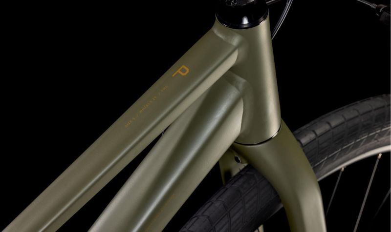 Cube Hyde Pro dustyolive´n´gold – Urbanes Bike Pendler