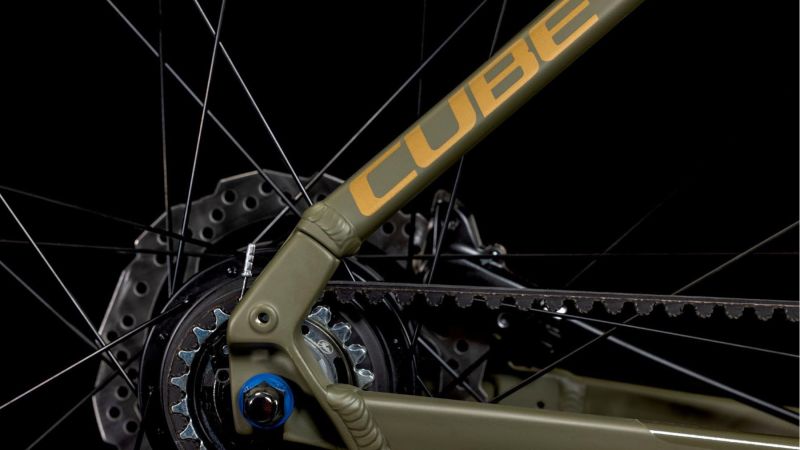 Cube Hyde Pro dustyolive´n´gold – Urbanes Bike Pendler