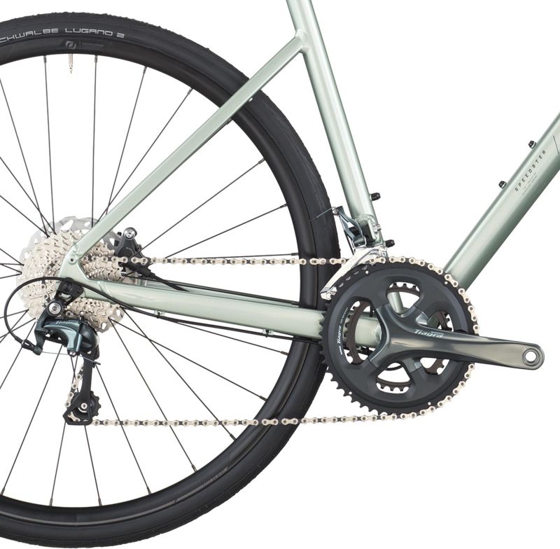 Scott Speedster 20 reseda green 2026 - Road Bike Aluminum | XS ...