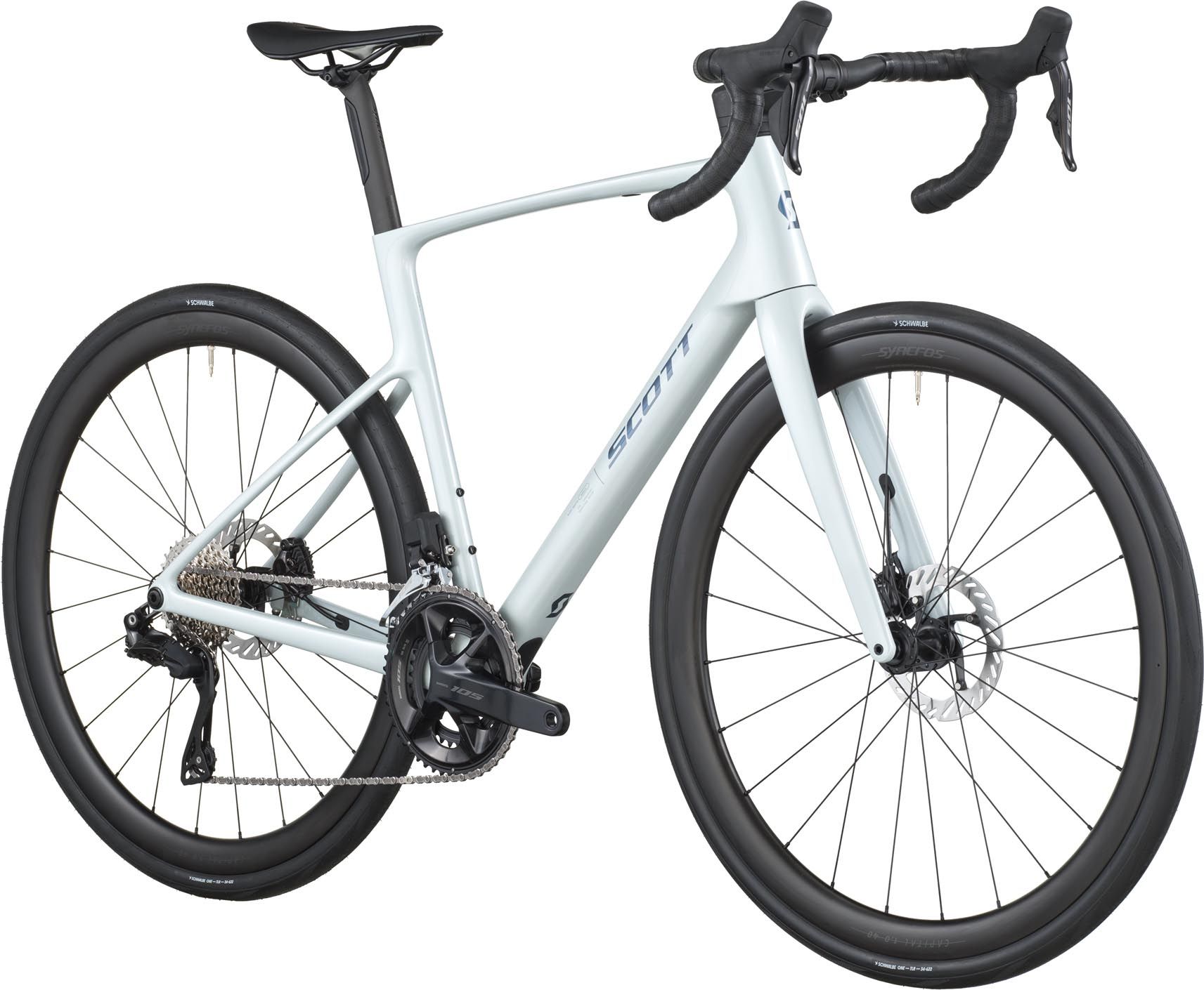 Scott Addict 30 cumulus white 2026 - Road Bike Carbon | S | 4253568087006