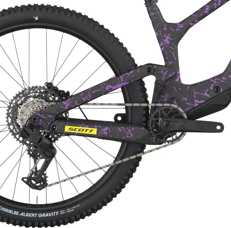 Scott Ransom 920 carbon black / crackle purple 2026 - Fully ...