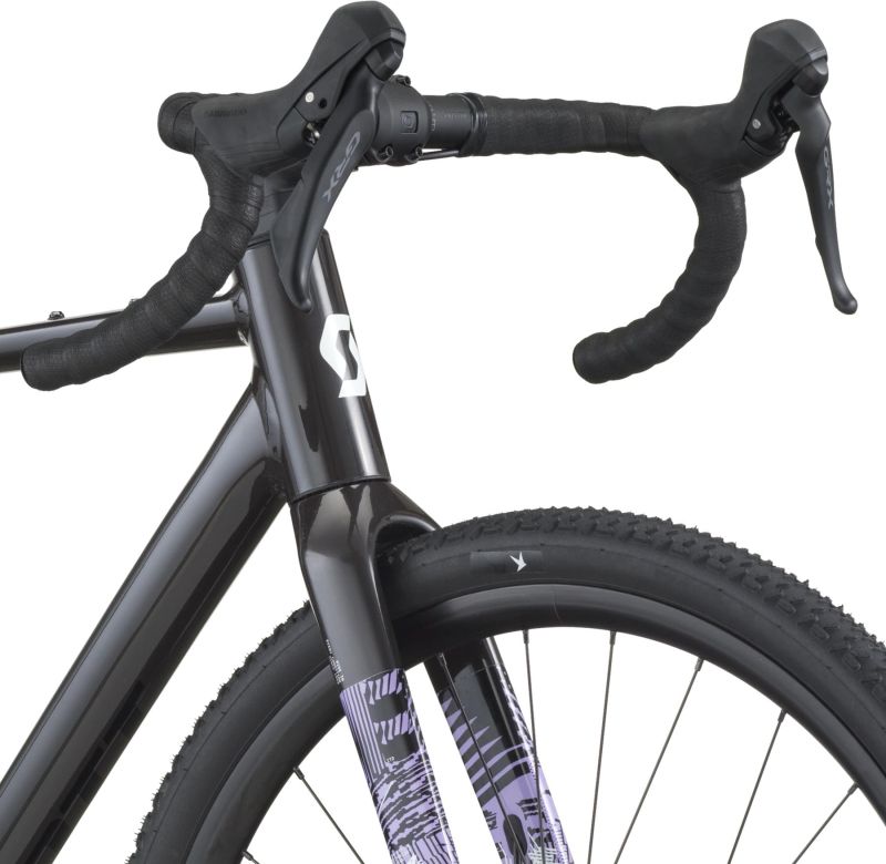Scott Speedster Gravel 10 carbon black / tulip purple 2026 - Gravel ...