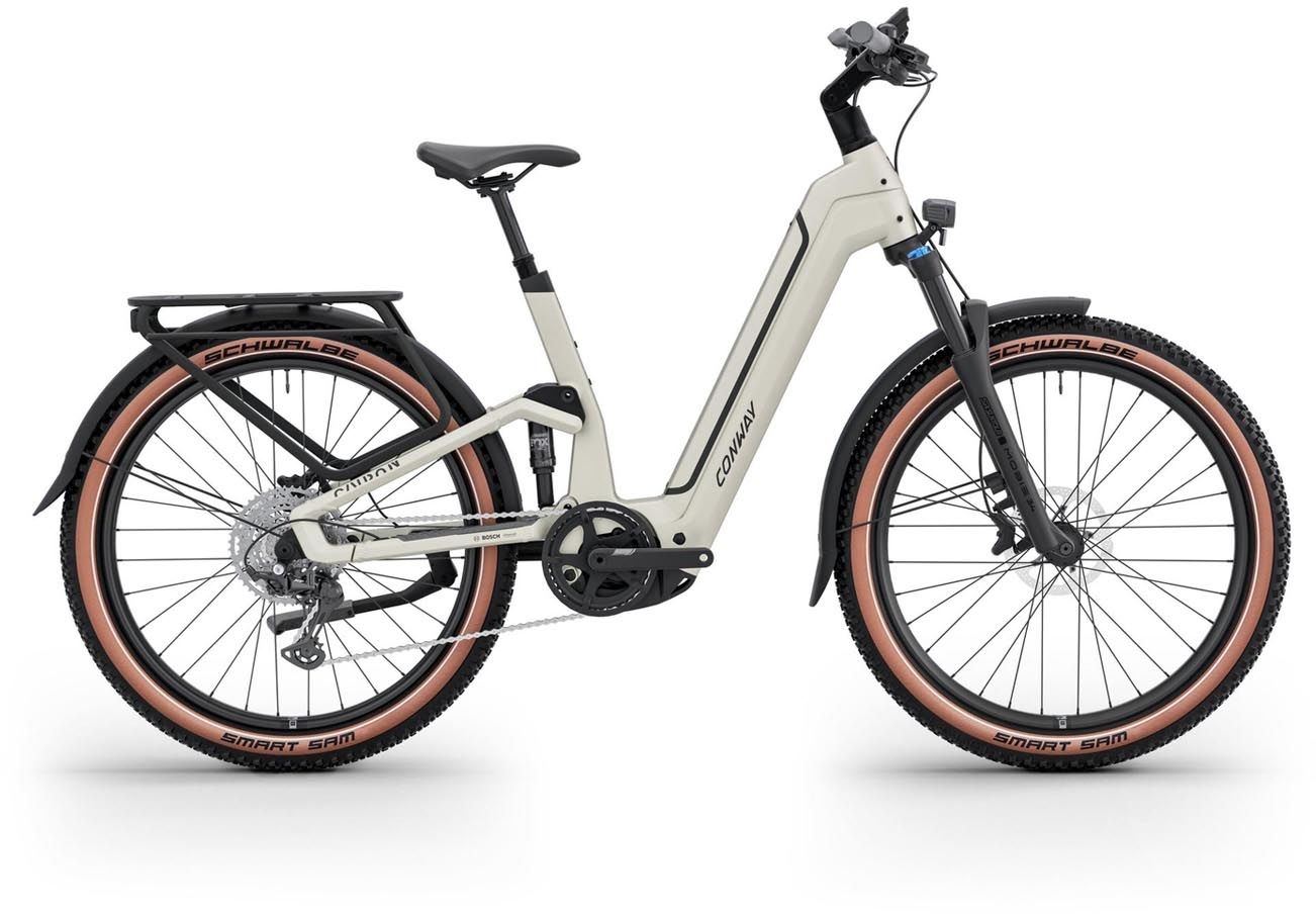 Conway Cairon SUV FS 4.0 offwhite matt 2026 - E-Bike Fully Mountainbike ...