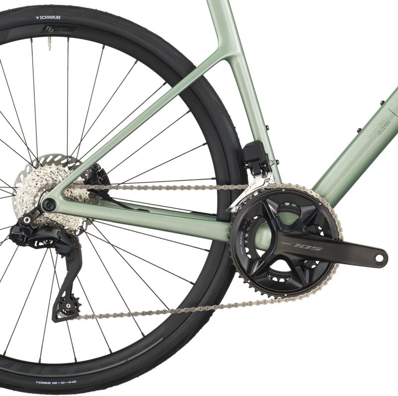 Scott Addict 40 reseda green 2026 - Road Bike Carbon | XS | 4253578341004